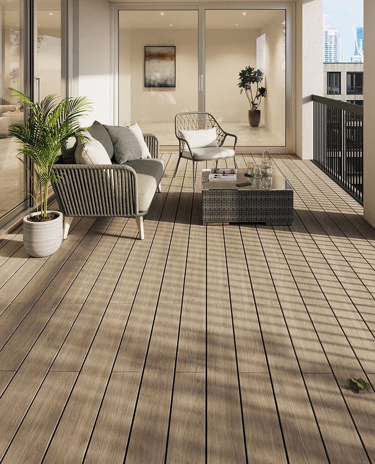 TerraSmart Vitrified Composite | Non-combustible Deck | Ryno
