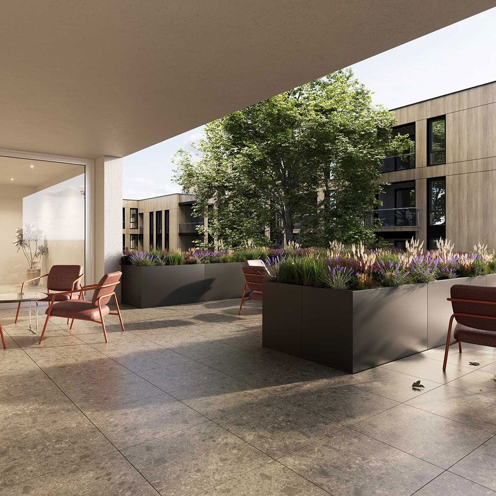 Ledge | Angular Bespoke Planter Systems | Ryno