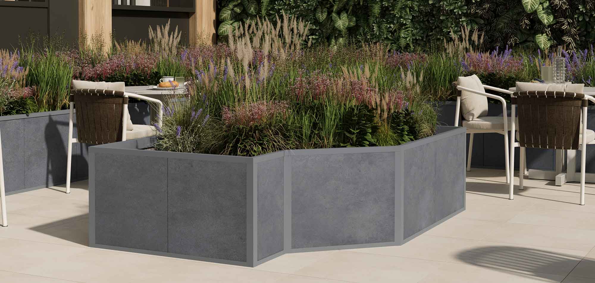 Porcelain Planter Finishes | RYNO Systems