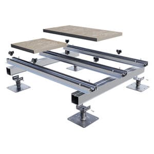 Non-Combustible Adjustable Paving Support Pedestal | RYNO Systems